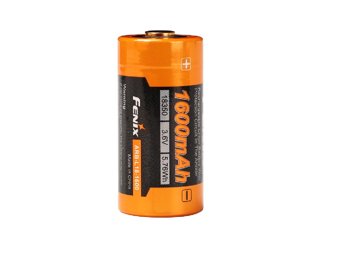 Fenix ARB-L18 1600 RECHARGEABLE 18350 LI-ION BATTERY – Everything Fenix